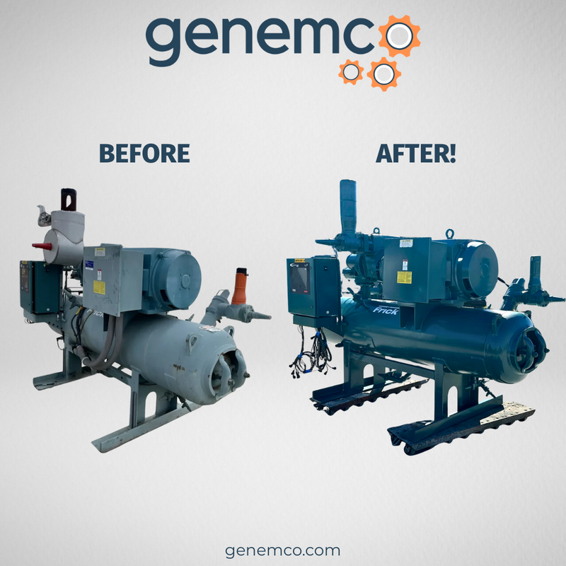 Same Trusted Frick Power, Now Fully Refreshed by Genemco — Rebuilt, Cl