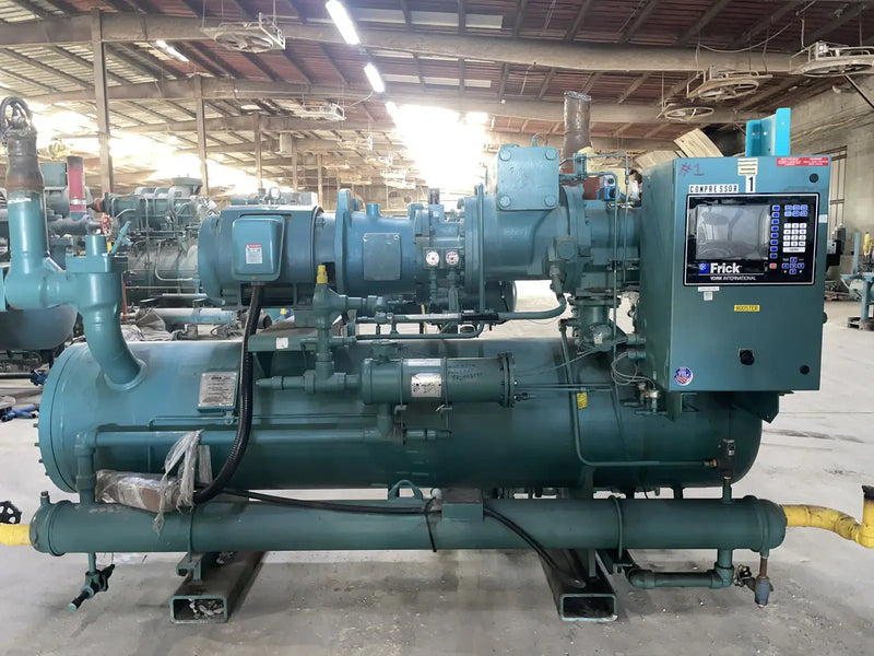 Frick RXF-101-B Rotary Screw Compressor Package (Frick XJF151N, 60 HP