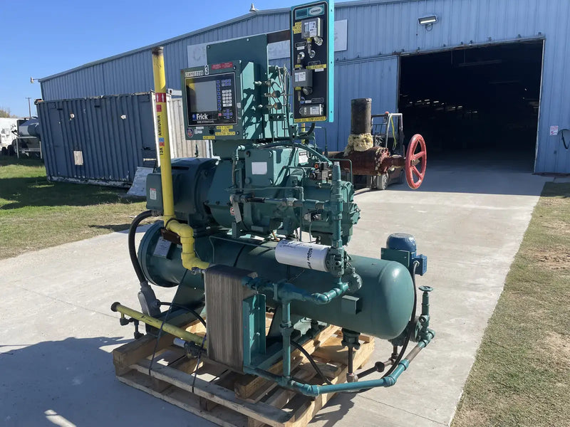 Frick RXF-50-H Rotary Screw Compressor Package (Frick XJF120S, 100 HP