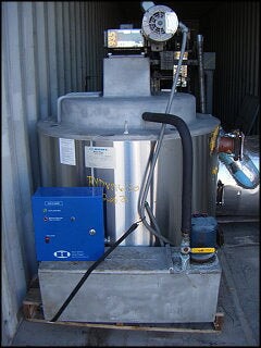 Howe Corporation Stainless Steel Rapid Freeze Flake Ice Machine