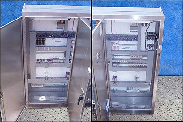 Hoffman Enclosures Inc. Double-Door Stainless Steel Electrics Enclosur
