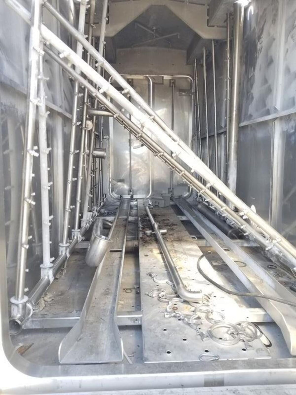 Sani-Matic Automatic Smoke House Cart Washer With A/B Plc Controls